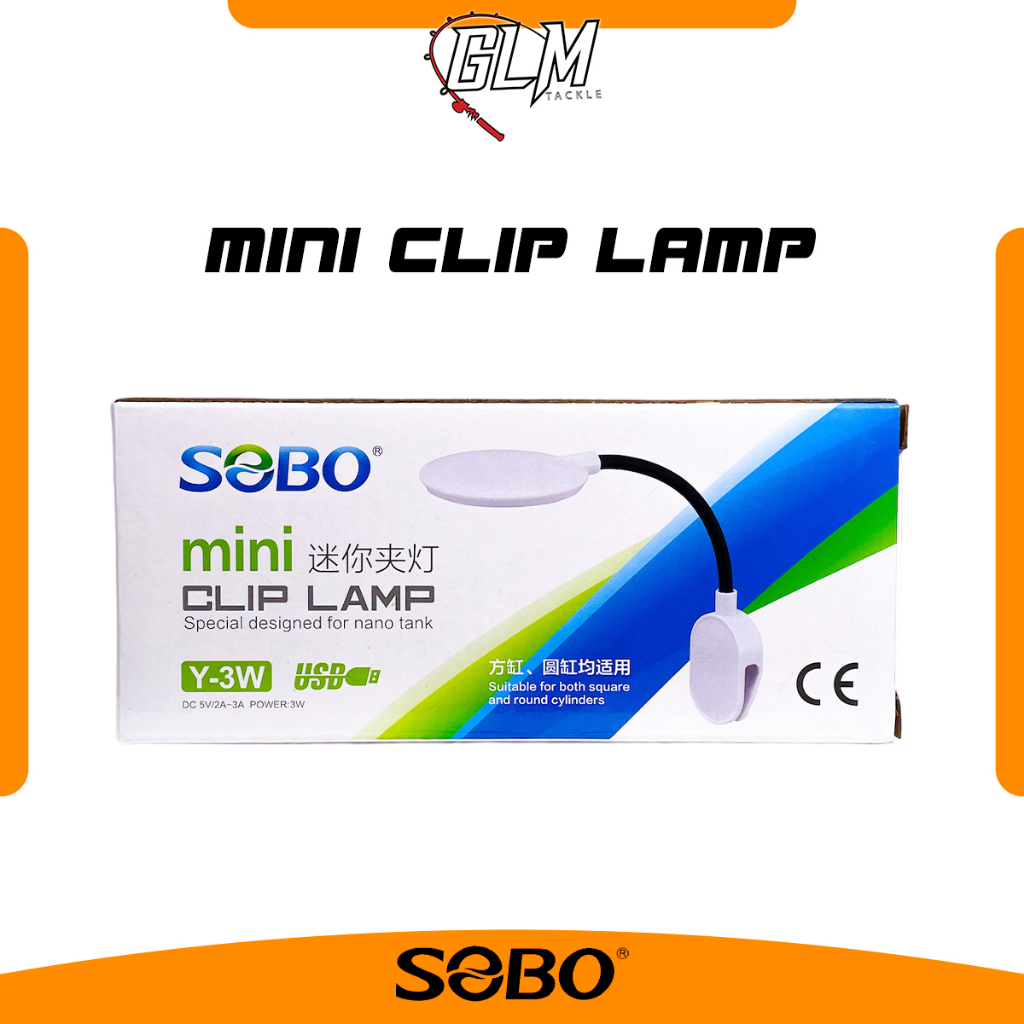 Sobo Waterproof Aquarium Mini Usb Clip Lamp WRGB Led Light for Nano Tank | Shopee Malaysia