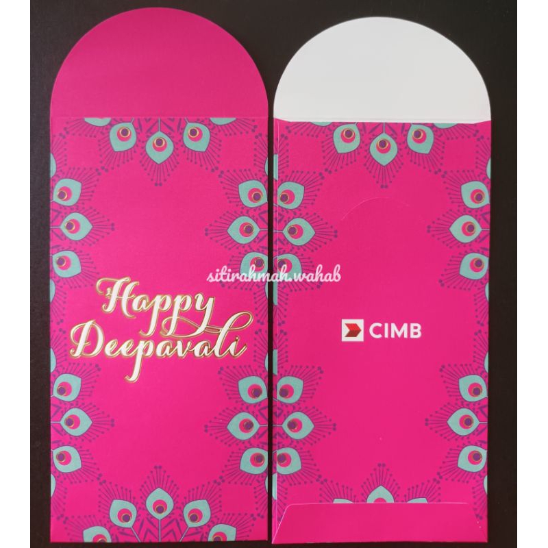 Sampul Duit Raya - Deepavali CIMB | Shopee Malaysia