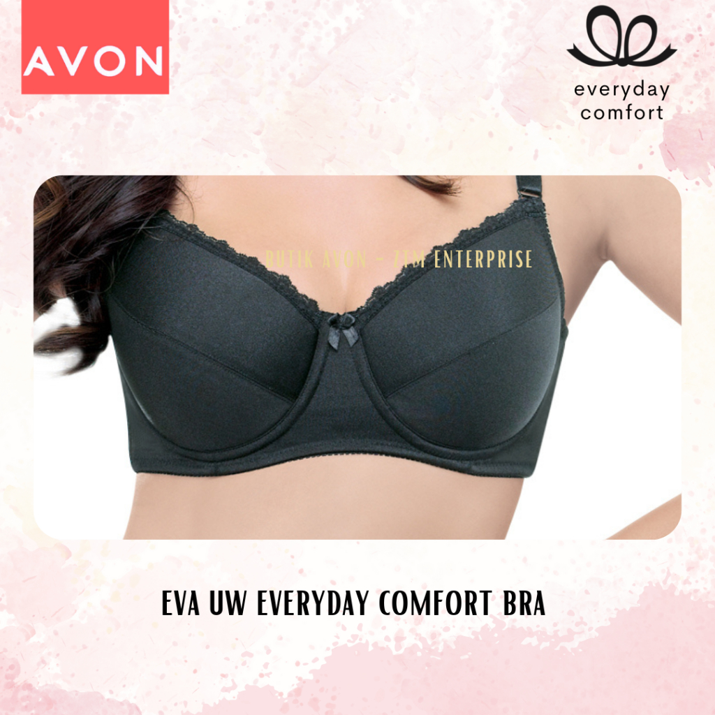 Eva UW Everyday Comfort Bra Avon (berdawai) | Shopee Malaysia