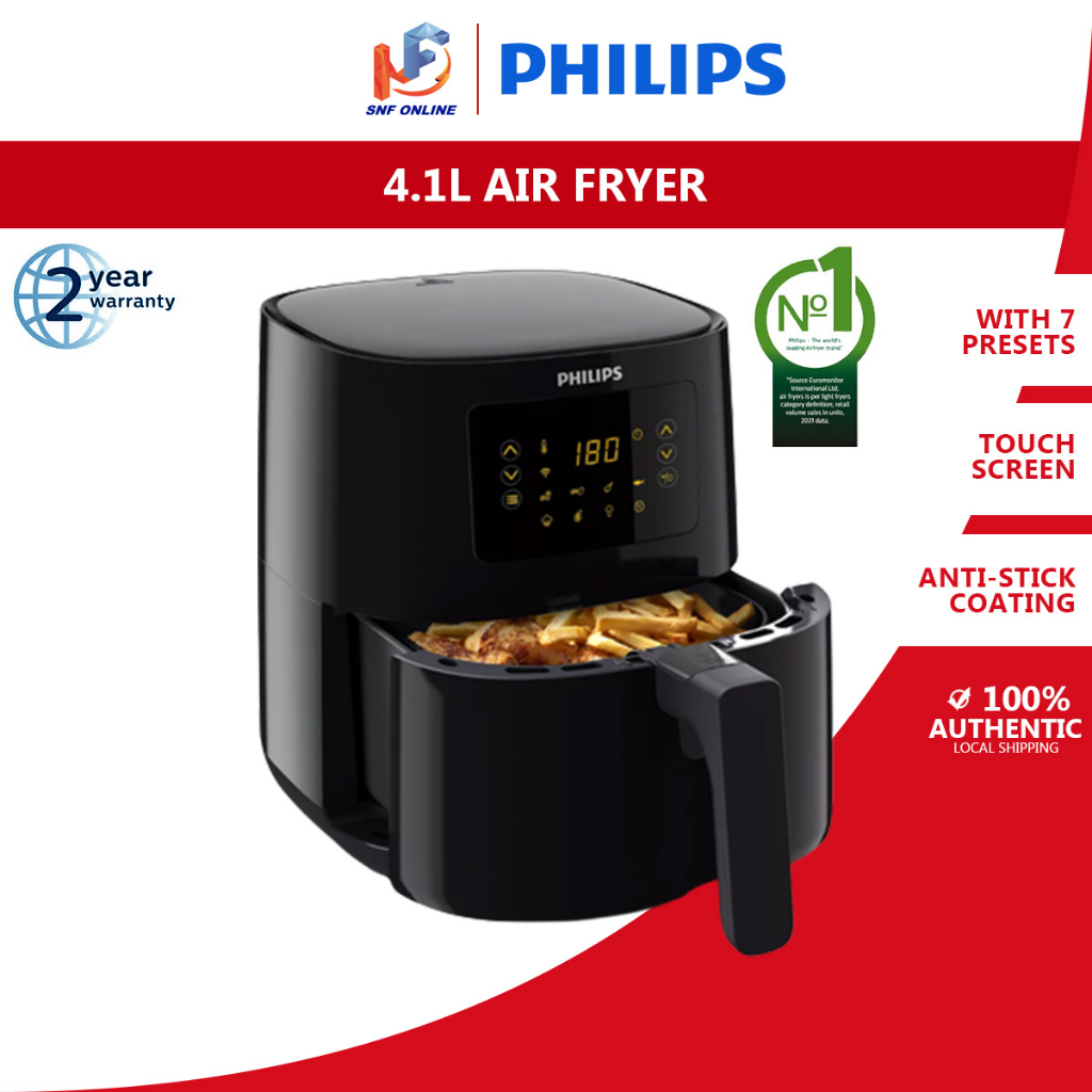 Philips Digital Airfryer (4.1L) HD9255/90 HD9255 | Shopee Malaysia