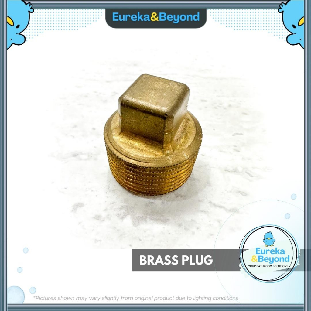 𝗕𝗥𝗔𝗦𝗦 𝗣𝗟𝗨𝗚 20mm Threaded Stop Plug Adaptor Connector Fitting for Water ...