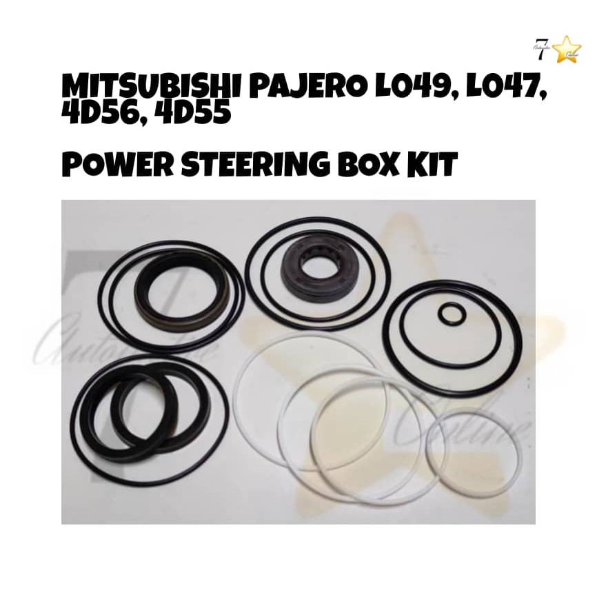 MITSUBISHI PAJERO L049 / L047 / 4D56 / 4D55 POWER STEERING BOX KIT MB350847 / 3030K | Shopee ...
