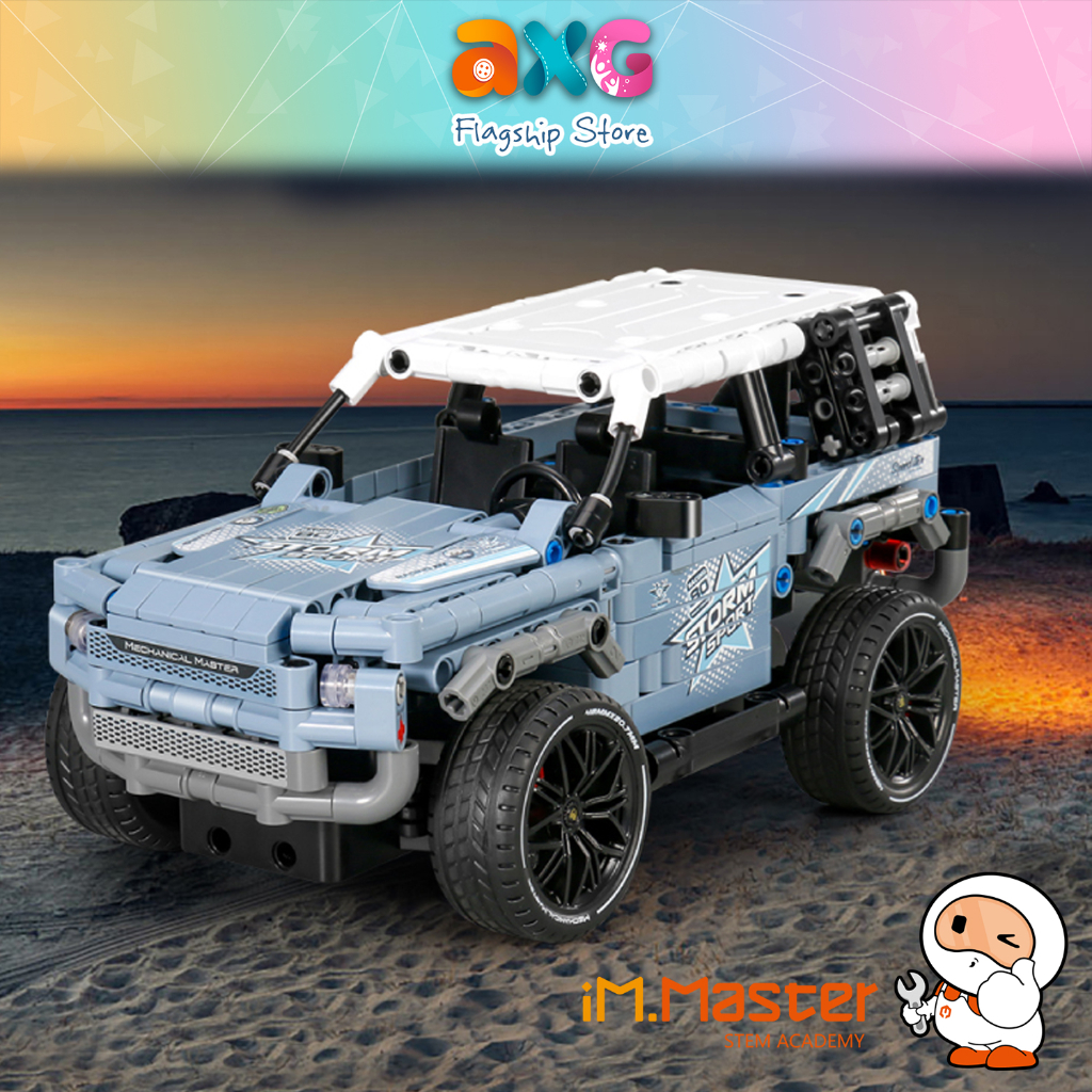 iM.Master Mechanical Master Block Super Car Land Rover R/C+APP Control ...
