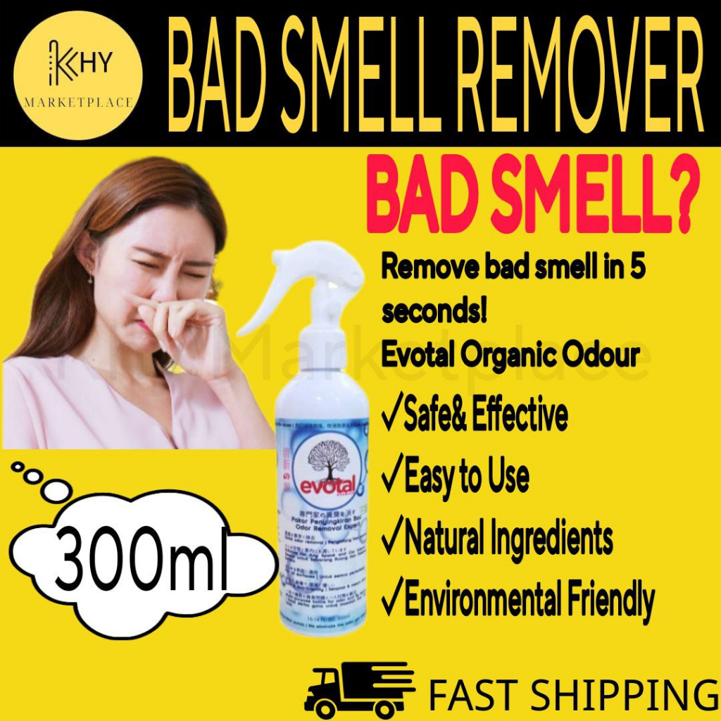 Bad Smell Spray Antibacterial Remove 300ML Bad Smell remover Durian ...