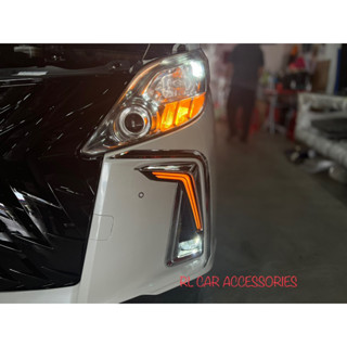 Toyota vellfire alphard anh20 agh30 2008 - 2021 head lamp drl led day ...