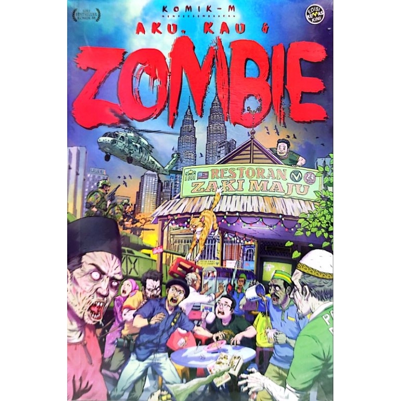 KOMIK-M AKU, KAU & ZOMBIE #1 (EDISI KEMAS KINI) | Shopee Malaysia
