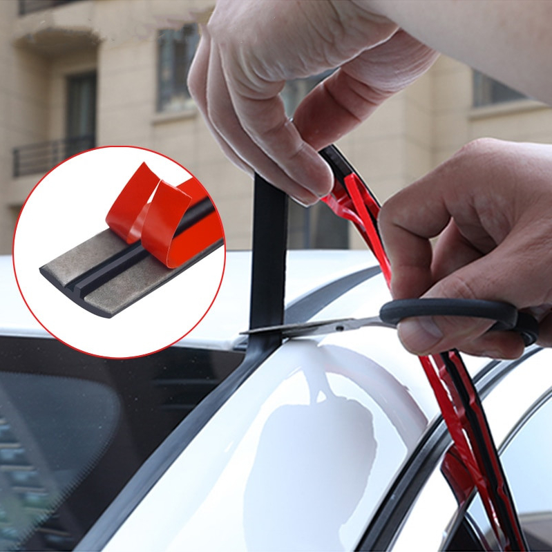 Car Window Rubber Seal Sealing Strip Roof Soundproof Windscreen Door ...