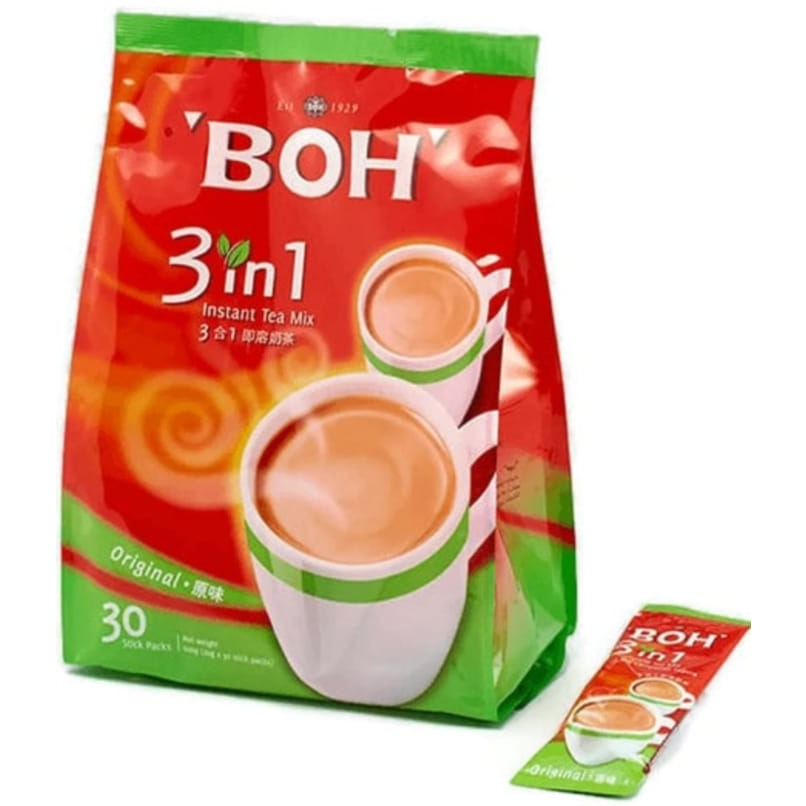 BOH 3 in 1 Instant Tea Mix (Original) 30's x 20g | Shopee Malaysia