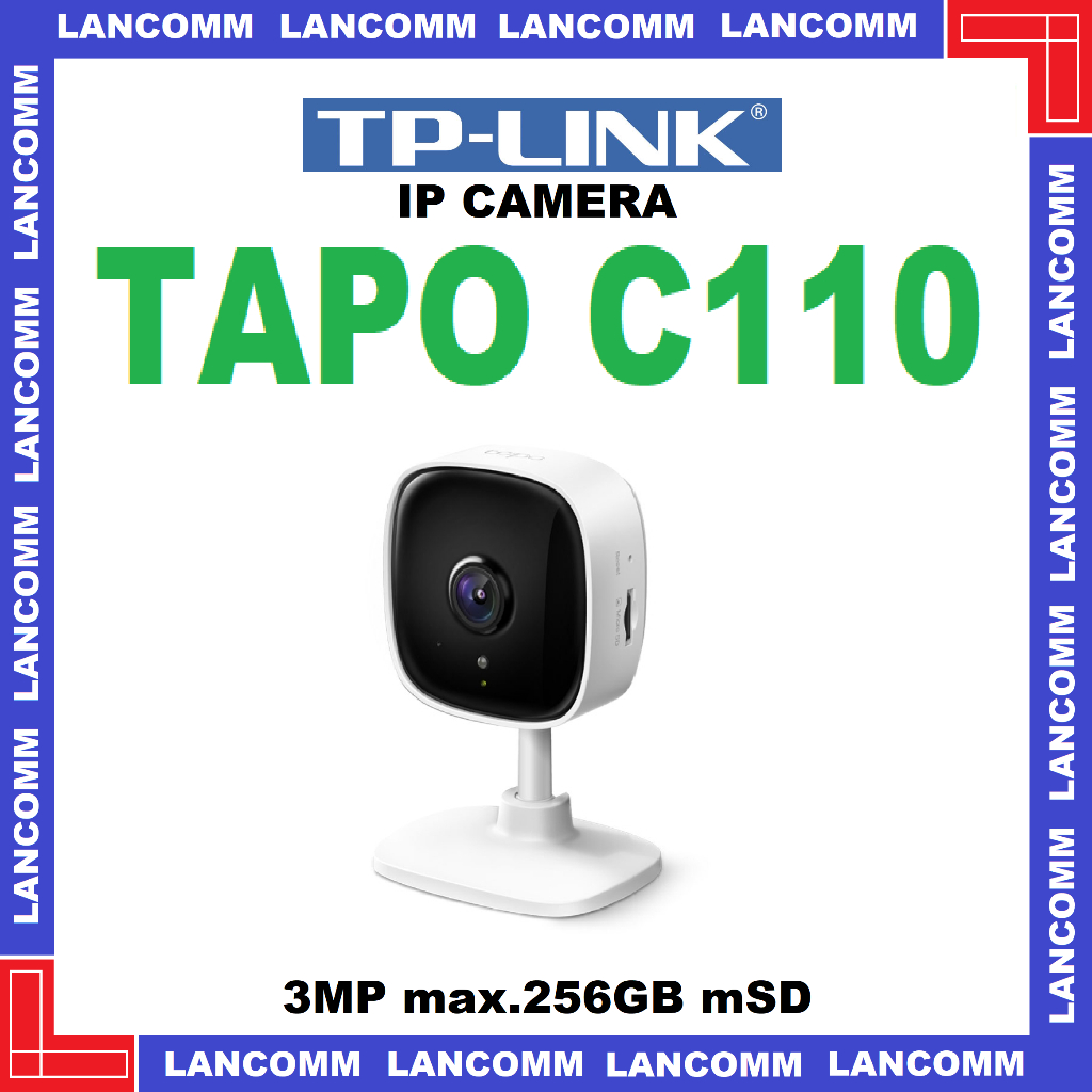 TP-LINK Tapo C110 Home Security Wi-Fi Camera | Shopee Malaysia