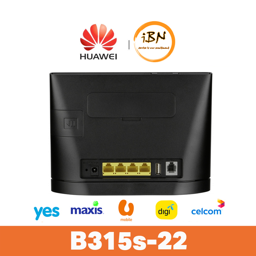 Huawei 4G Router B310 B310S-22 B310As-852 Modified Unlimited Internet ...