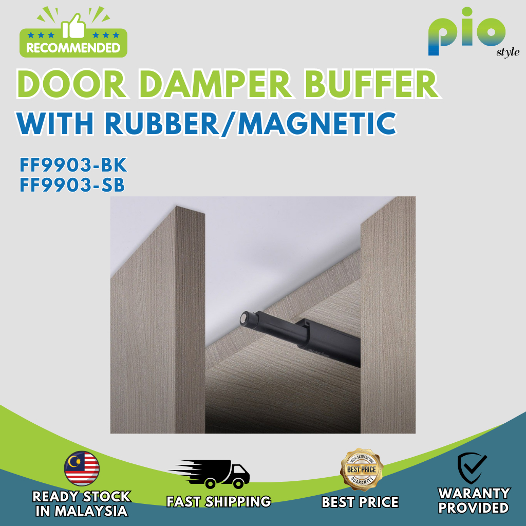 piostyle Door Damper Buffer with Magnetic/Rubber System Door Push ...