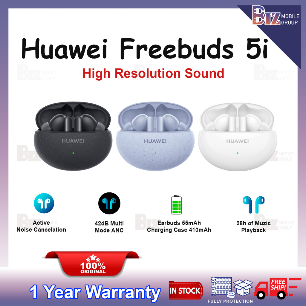HUAWEI FreeBuds 5i Wireless Earphone | TWS Bluetooth Earbuds | Hi-Res ...