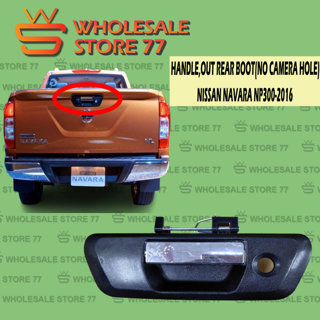 NISSAN NAVARA NP300 NP-300 2016 REAR BONNET HANDLE / BOOT TRUNK HANDLE ...