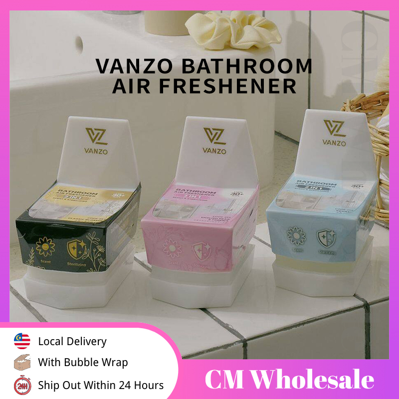 VANZO 2-IN-1 Bathroom Air Freshener | Shopee Malaysia