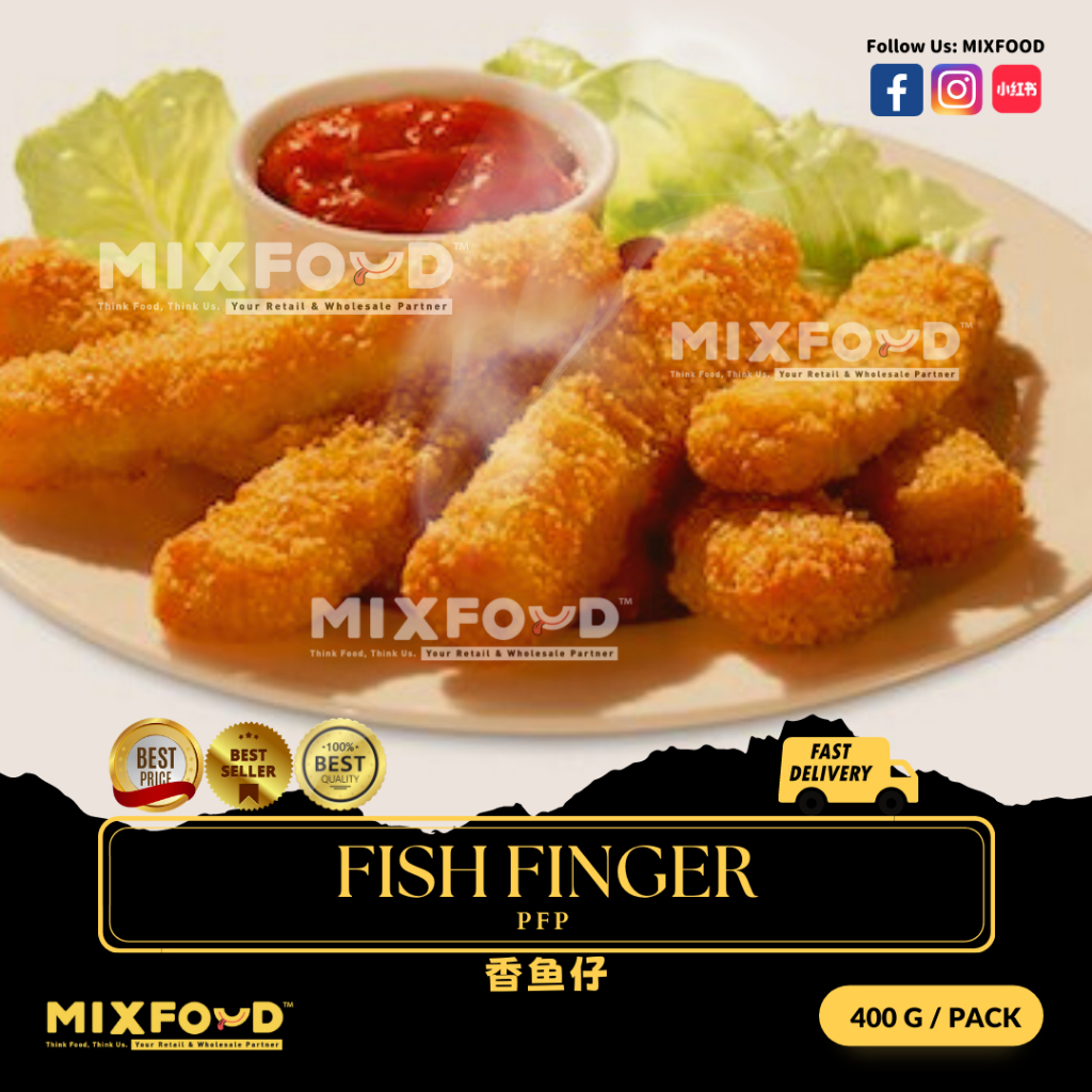 【MIXFOOD】PFP FISH FINGER 400g (香鱼仔) | Shopee Malaysia