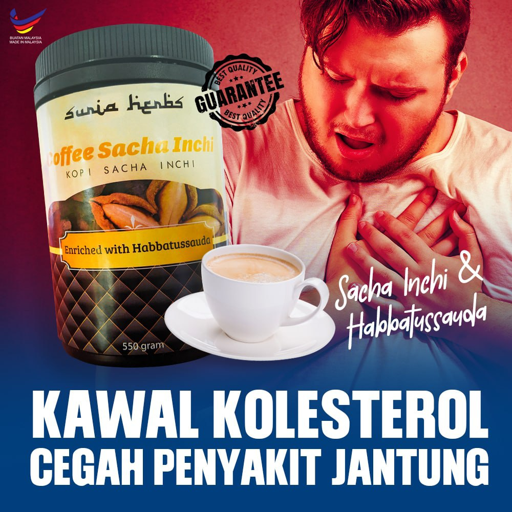 KOPI SACHA INCHI Coffee Sacha Inchi Capsules PREMIUM SURIA HERBS ...