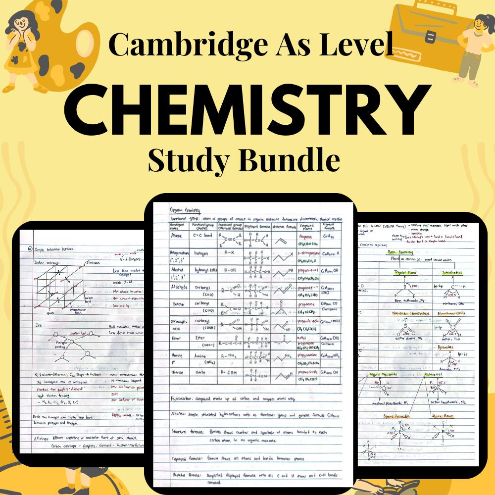 Cambridge 9701 CHEMISTRY As Level Study Bundle | DIgital PDF | Shopee ...