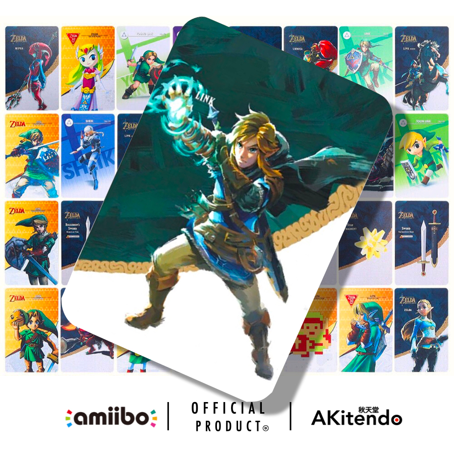 Zelda Amiibo NFC Cards Full Set 37 PCS For Zelda Tears Of The Kingdom ...