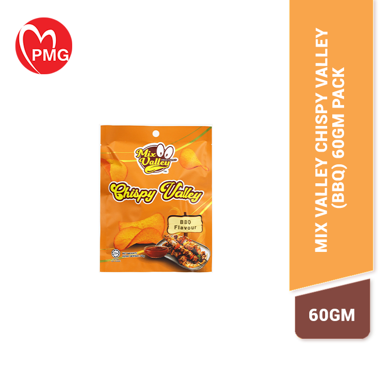 [MIX VALLEY] Chispy Valley (BBQ) 60gm Pack | Shopee Malaysia