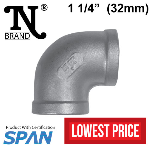 SUS304 SS304 FITTING ELBOW 90deg 15mm -50mm [SPAN approval] | Shopee ...