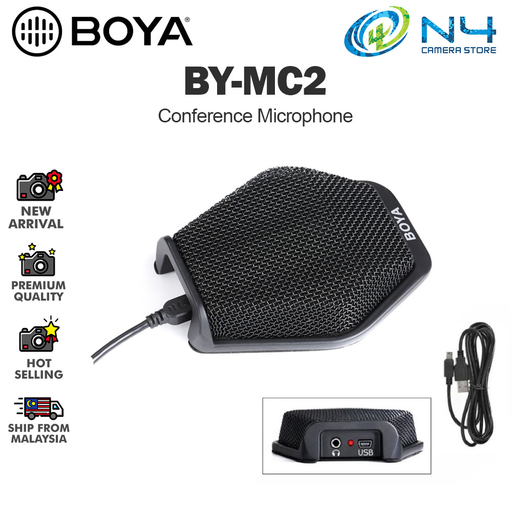 BOYA BY-MC2 Conference Microphone | Shopee Malaysia