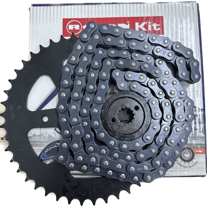 CHAIN SET KIT DOMINAR D400/UG BAJAJ | ROLON BRAND | Shopee Malaysia