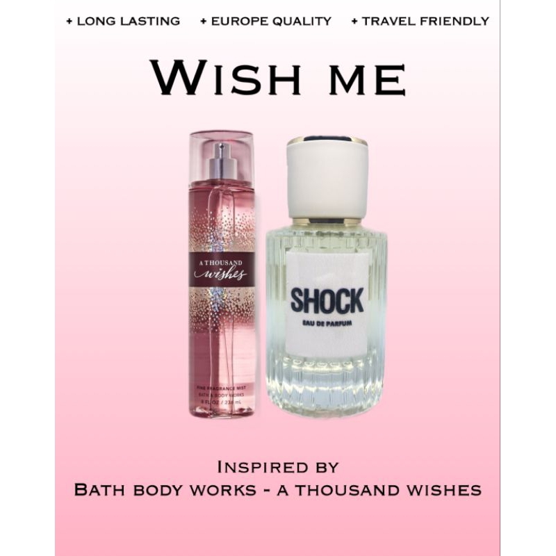 Wish Me - SHOCK Perfumes Tahan 24 jam Perfume Minyak Wangi Men Women ... Wish Me - SHOCK Perfumes Tahan 24 jam Perfume Minyak Wangi Men Women ...