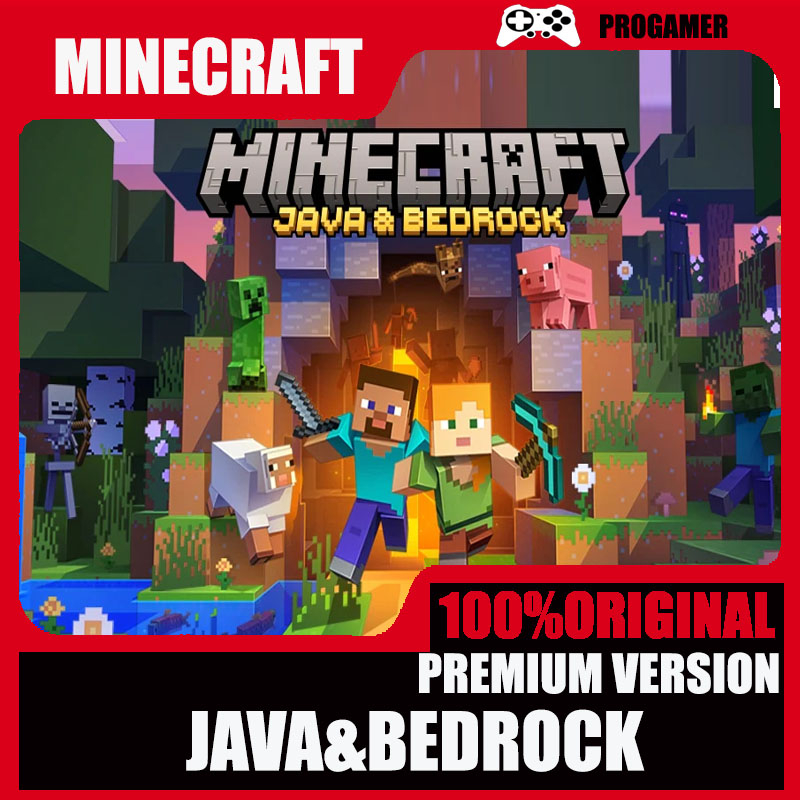 🔥Minecraft WIN10/11 Java+Bedrock Edition PC GAME🔥 | Shopee Malaysia