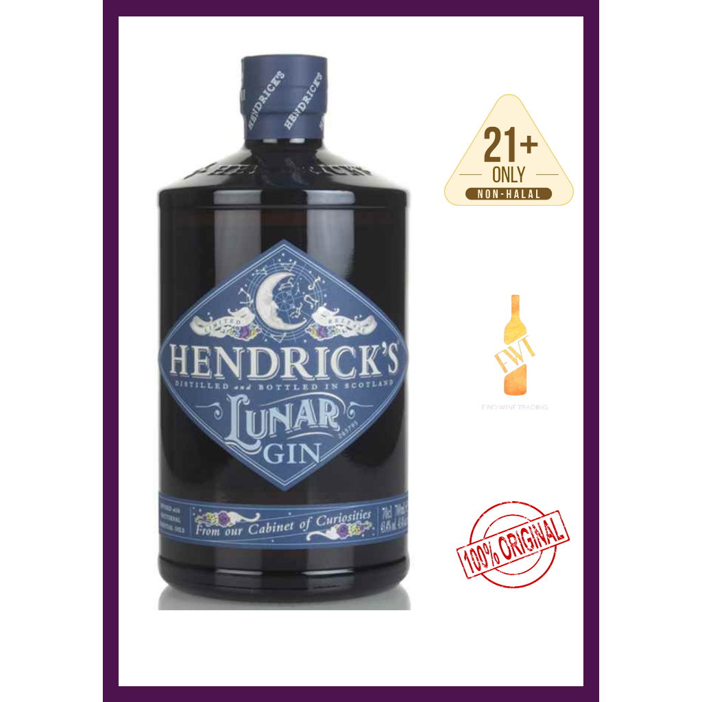 Hendrick's Lunar Gin (70cl, 43.4%) | Shopee Malaysia