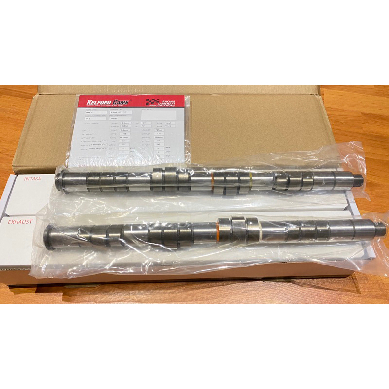 🇳🇿 Kelford Camshaft Honda B-Series Turbo Stage 2 💯 Original Cams Honda B16A B16B B18C Vtec 176-T ...