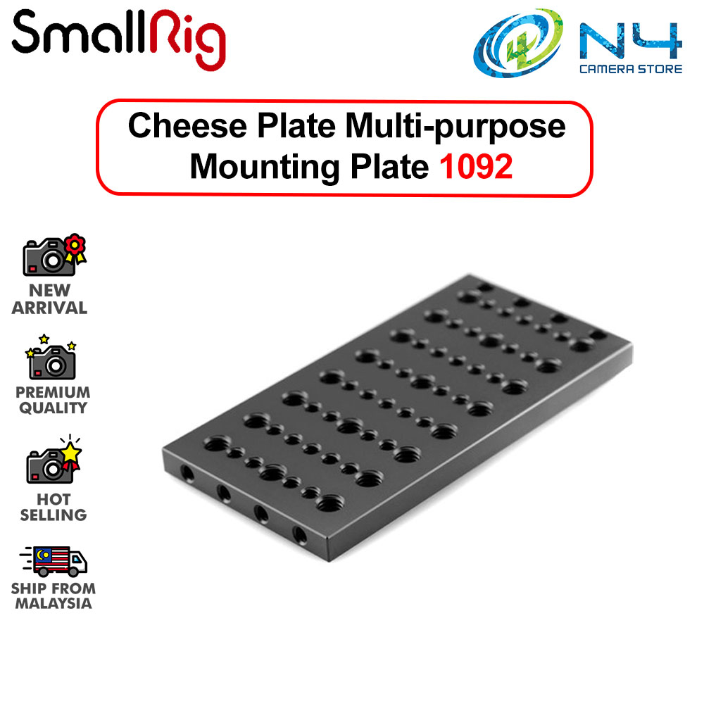 SmallRig Cheese Plate Multi-Purpose Mounting Plate 1092 | Shopee Malaysia