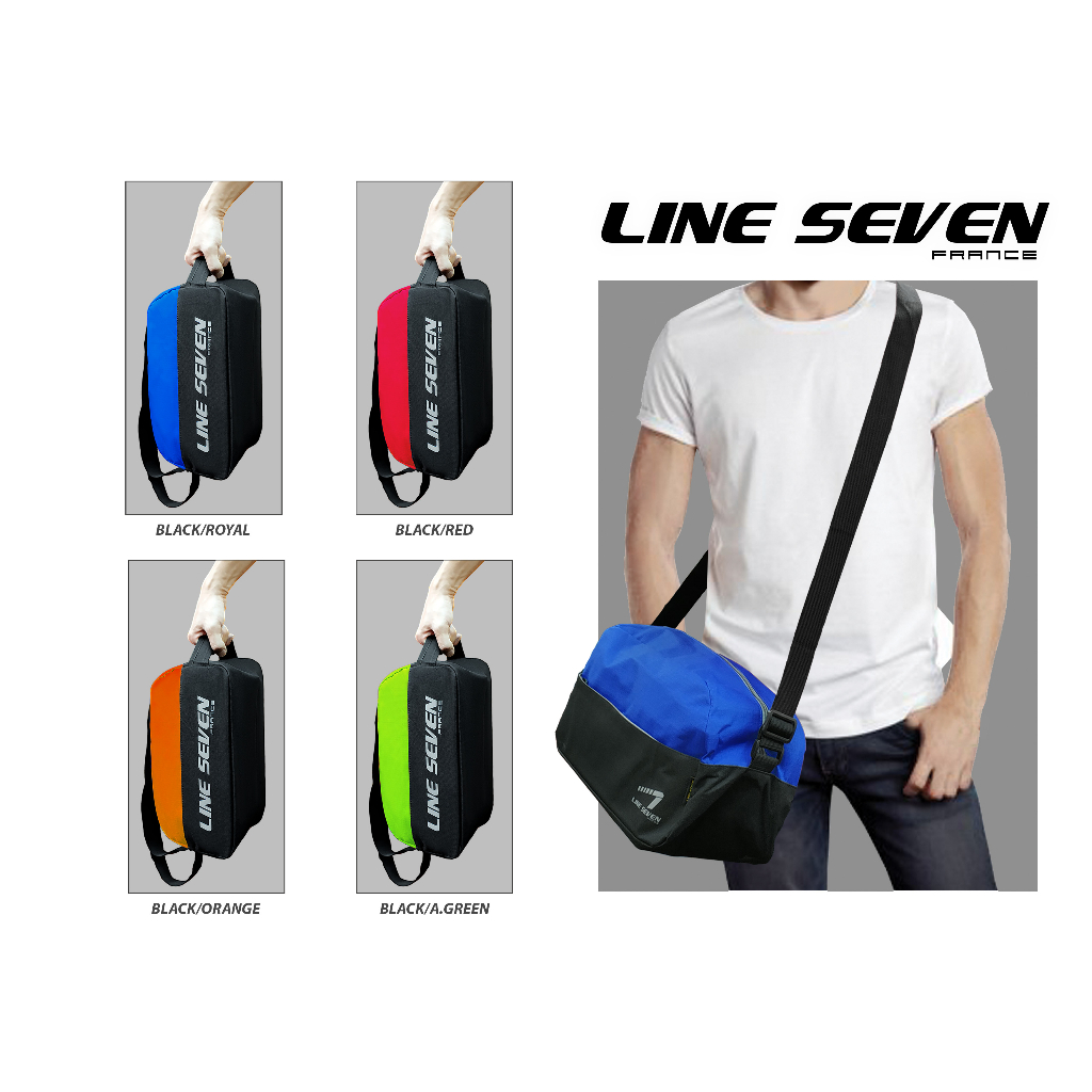 LINE 7/ LINE SEVEN/ SLING BAG/ SHOE BAG/ CROSS BODY BAG/ SHOULDER BAG ...