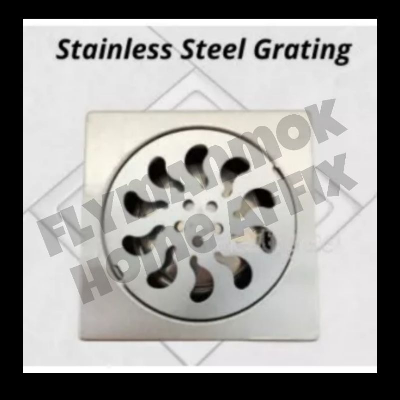 0029 6x6 Stainless Steel Floor Trap Floor Grating Anti Cockroach Anti ...