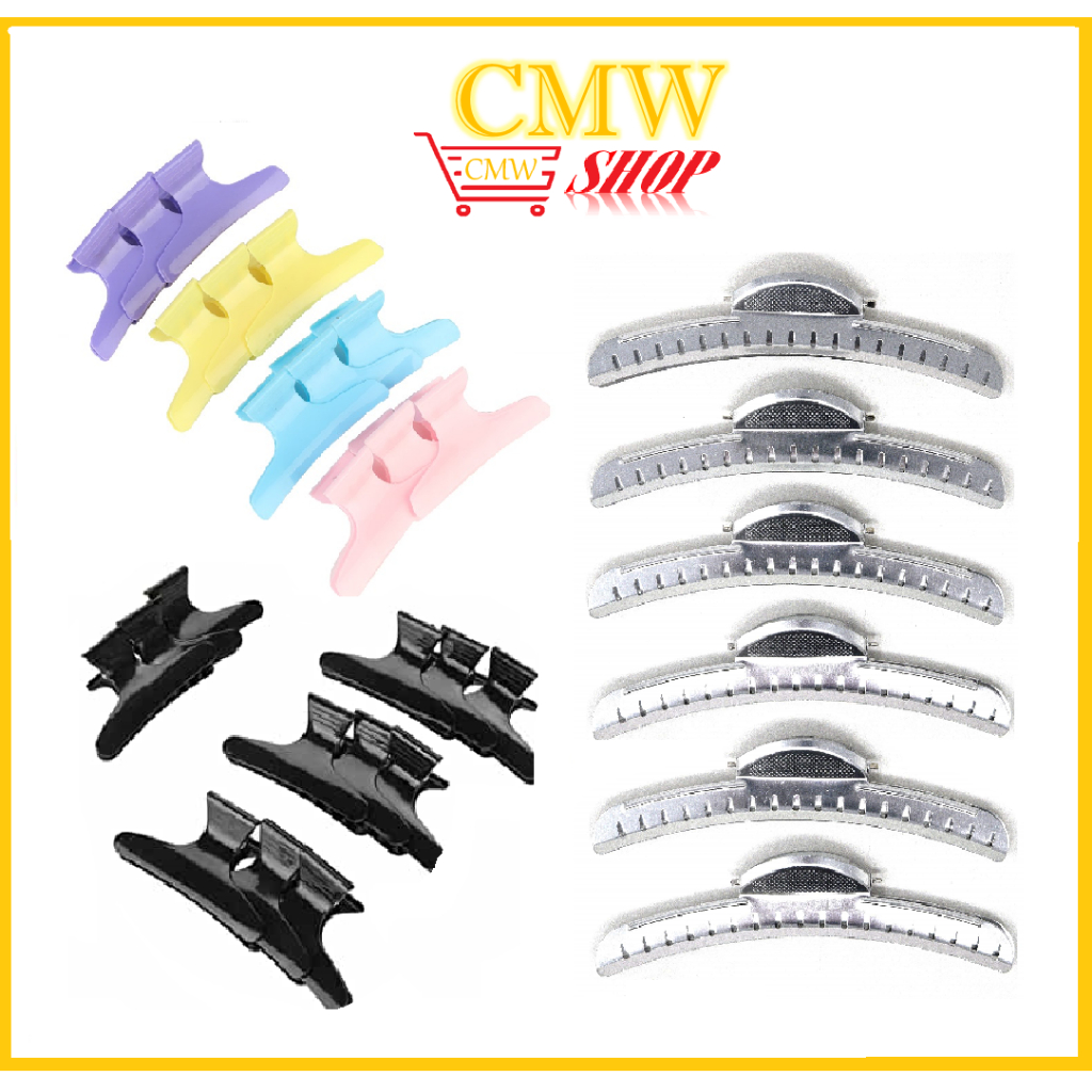 Salon Hair Clips Butterfly Clip 6pcs /12pcs | Shopee Malaysia