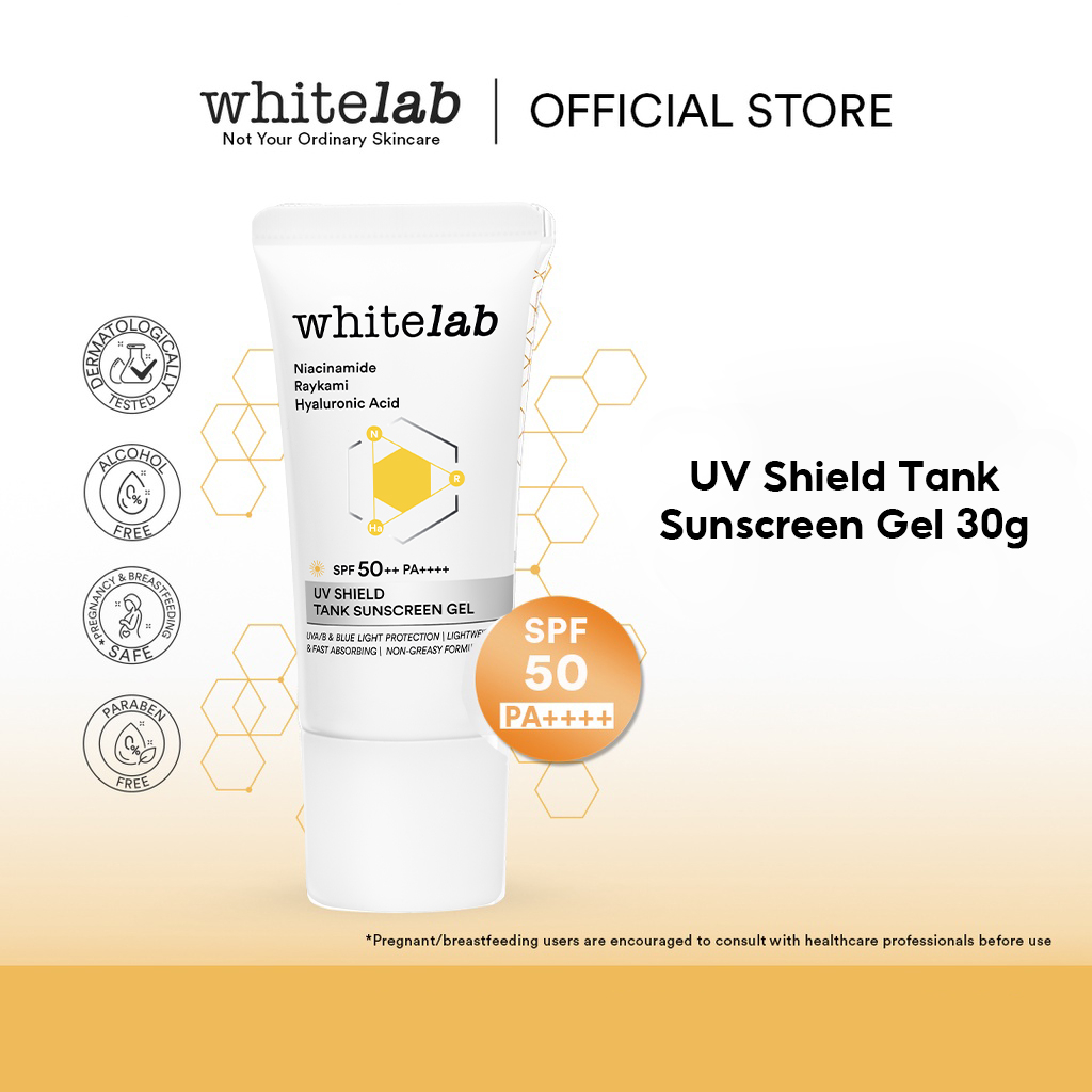 WHITELAB UV Shield Tank Sunscreen Gel | Shopee Malaysia