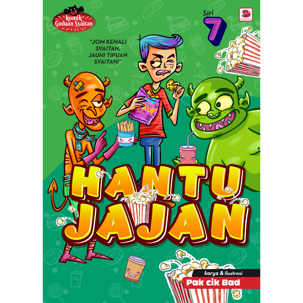 SIRI KOMIK GODAAN SYAITAN 7 "HANTU JAJAN" - ORIGINAL KOMIK KGS | Shopee ...