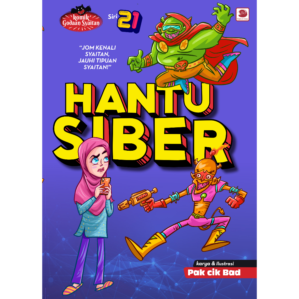 SIRI KOMIK GODAAN SYAITAN 21 "HANTU SIBER" - ORIGINAL KOMIK KGS ...