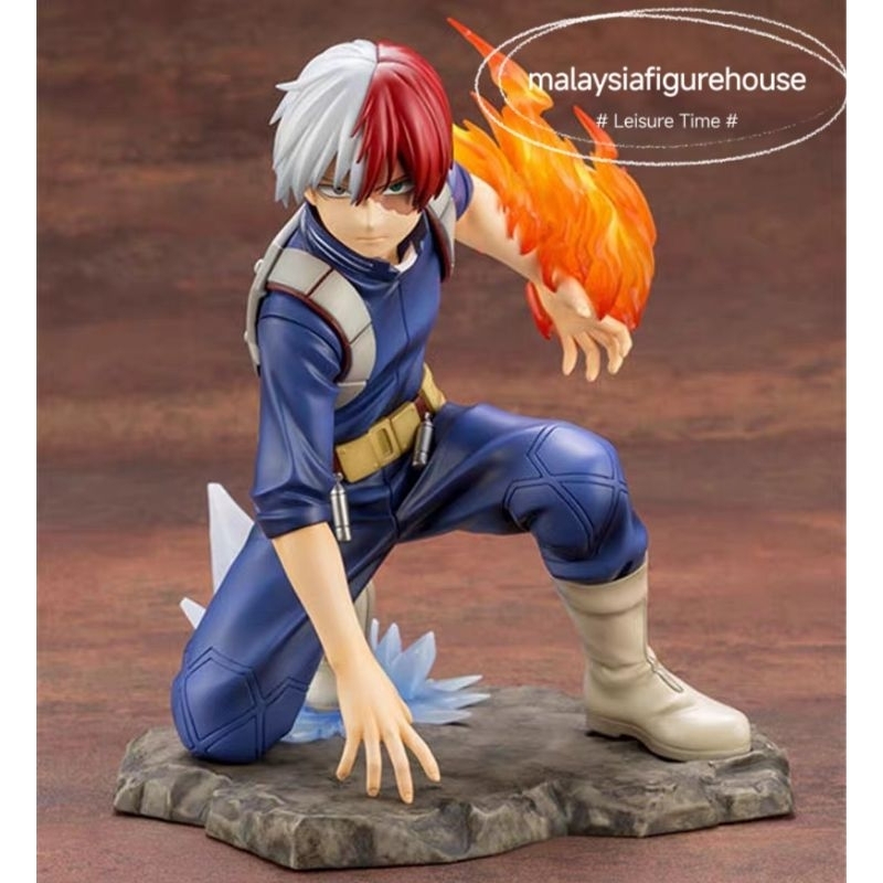 🔥BIG OFFER🔥MY HERO ACADEMIA ANIME SHOTO TODOROKI KNEEL COPY RESIN ...