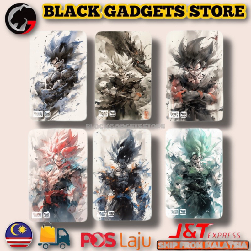 Dragon Ball Series for Touch n Go Card Sticker Cover TNG / Master ...