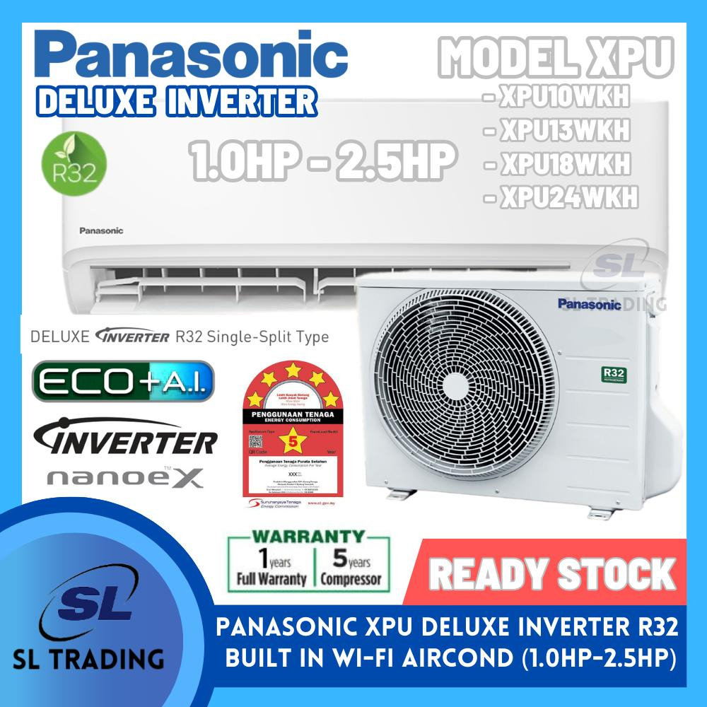 [INSTALLATION] PANASONIC XPU SERIES (DELUXE INVERTER) R32 AIRCOND WITH ...