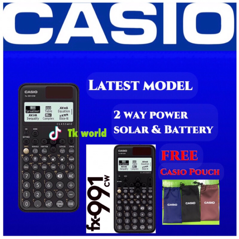 Casio FX-991CW Scientific Calculator | Shopee Malaysia