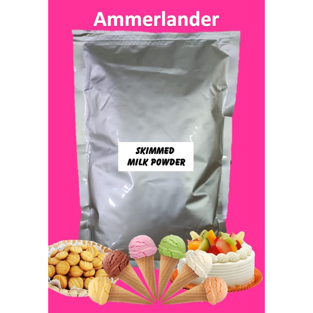 [Ready stock] Halal Skim milk Powder 1 kg repacked Low Fat Germany ...