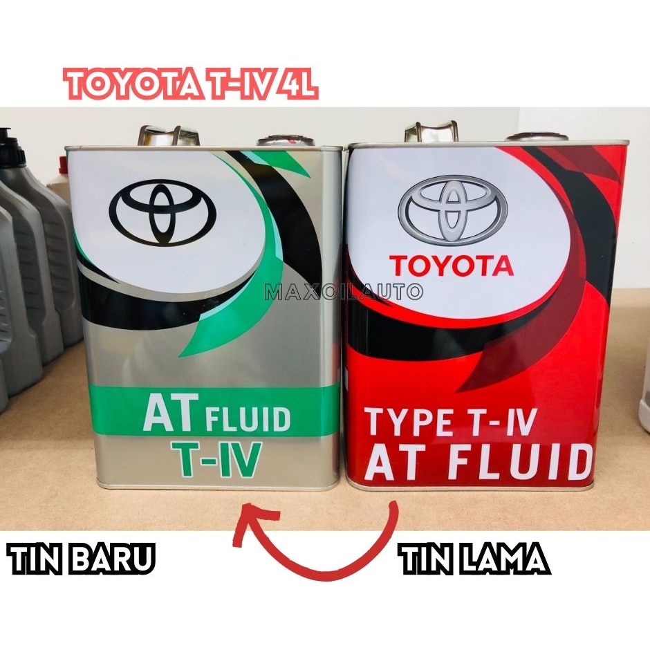 TOYOTA ATF T-IV 4L AUTO TRANSMISSION GEAR OIL MINYAK GEARBOX AUTO UNTUK ...