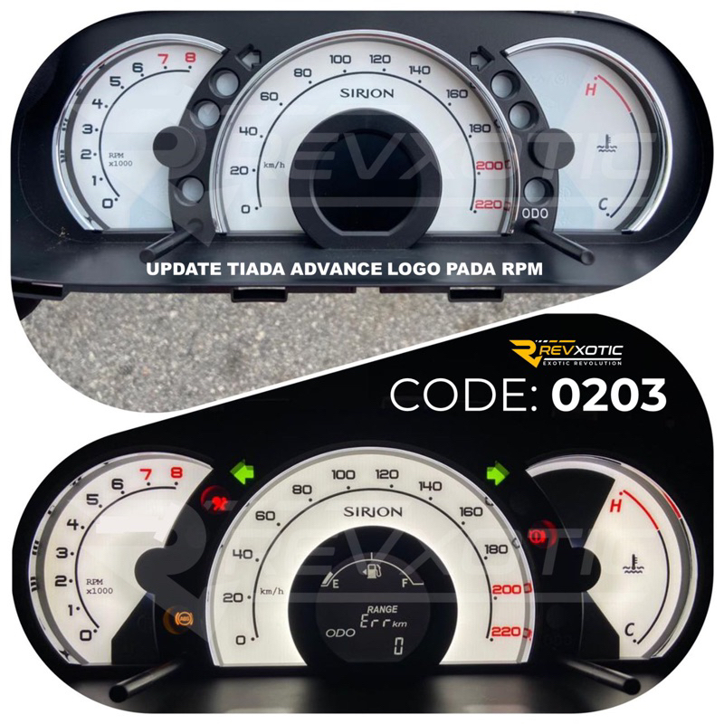 Papan Panel Meter Custom Perodua MYVI GEN-2 Gen2 Lagi Best ICON ...