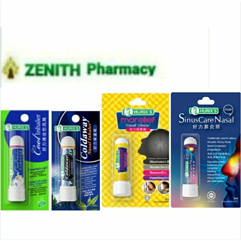 HURIX'S SINUSCARE , COLD , COOL INHALER 2ML | Shopee Malaysia