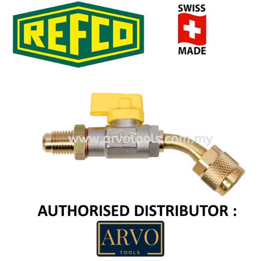 REFCO BALL VALVE CA-1/2"-20UNF-Y-45° (FOR R410/32 CONNECTION) | Shopee ...
