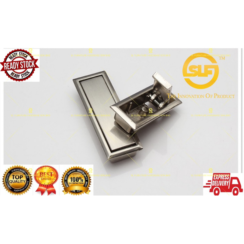 SLF High Quality 504-M Stainless steel colour Tatami Handle Conceal ...