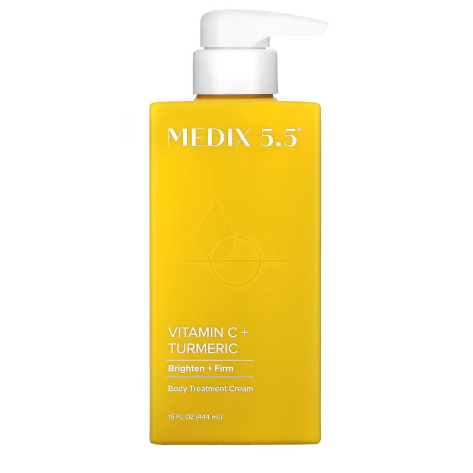 Medix 5.5, Body Treatment Cream, Vitamin C + Turmeric, 15 fl oz (444 ml ...