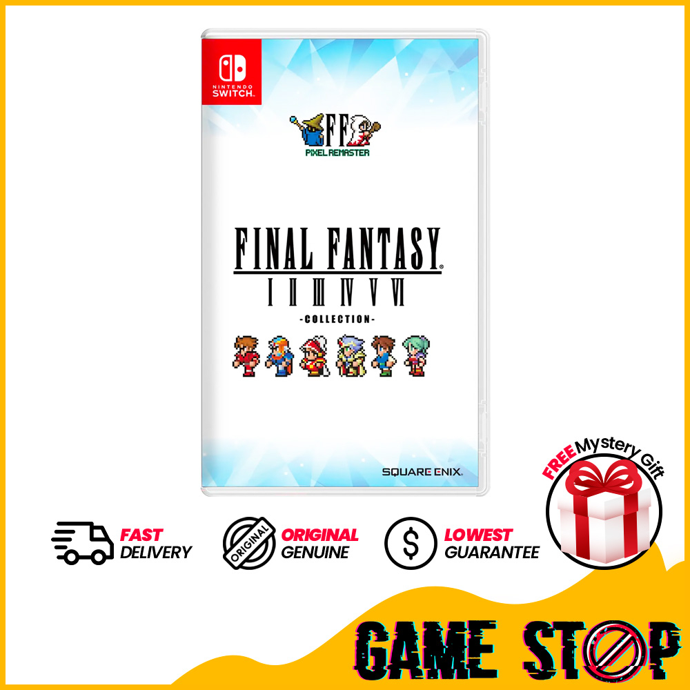NSW Switch Final Fantasy I-VI Pixel Remaster Collection Chinese/English ...
