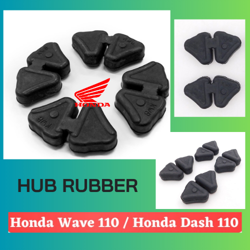 【ORIGINAL】Hub Rubber Honda Wave 110 / Dash 110 Damper Wheel Set Hub ...